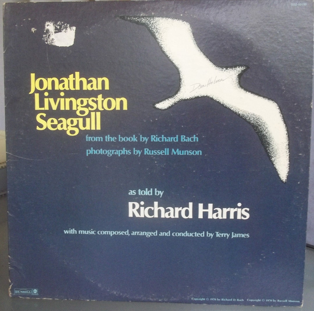 Jonathan Livingston Seagull as Told by Richard Harris, Vintage Record ...