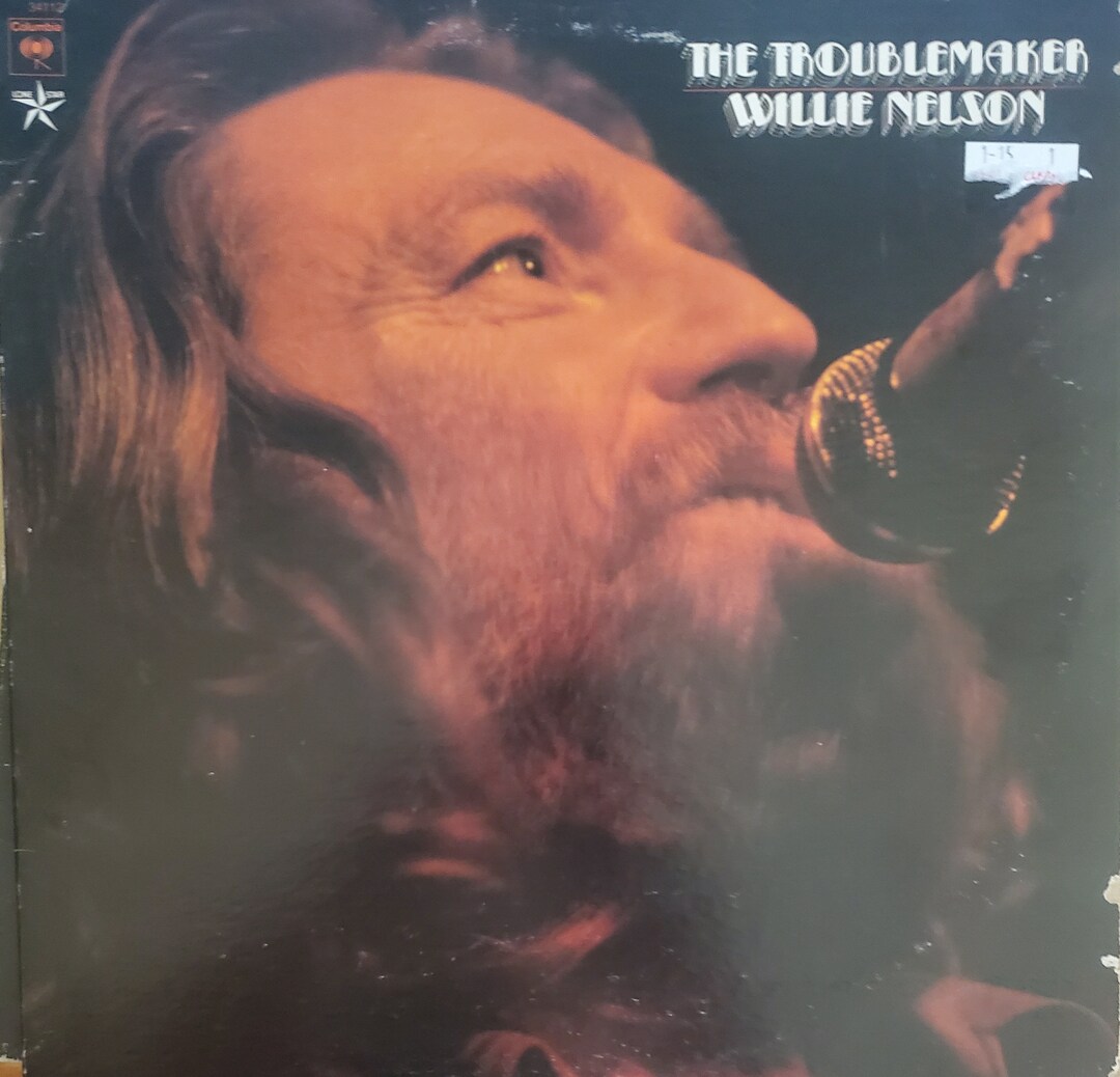 Willie Nelson, the Troublemaker Vintage Record Album, Vinyl LP, Classic ...