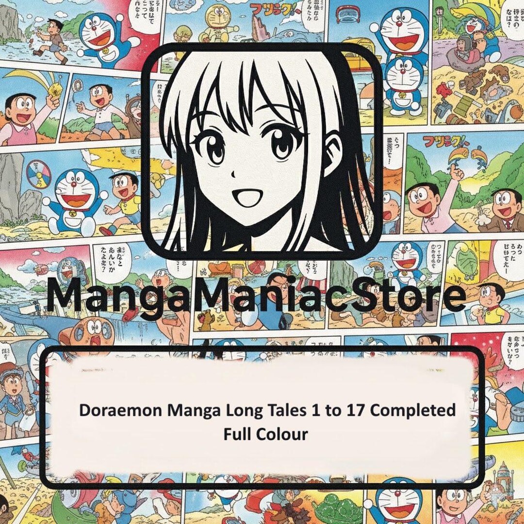 Doraemon Manga Long Tales 1 to 17 Completed - Etsy