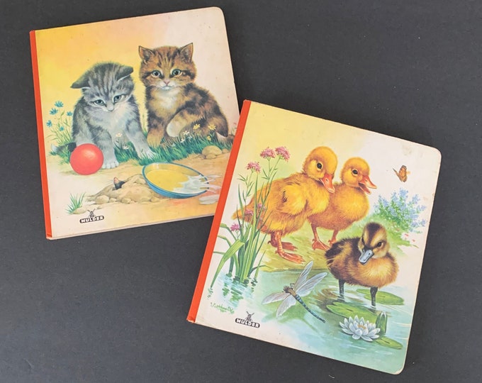 Wordless Animal Picture Books. Vintage Mulder. Printed in Holland ...