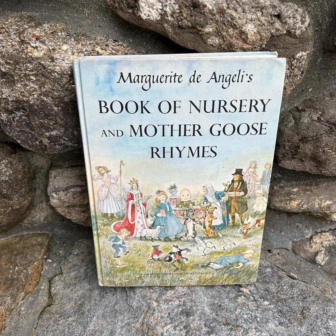Marguerite De Angeli's Book of Nursery and Mother Goose Rhymes. 1954 ...