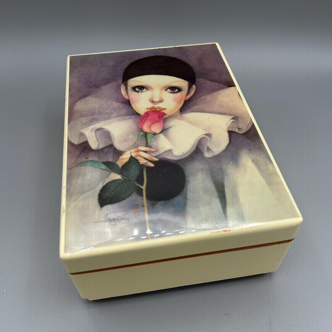 Mira Fujita Pierrot Love Music Jewelry Box. Sad Clown. Send in the ...