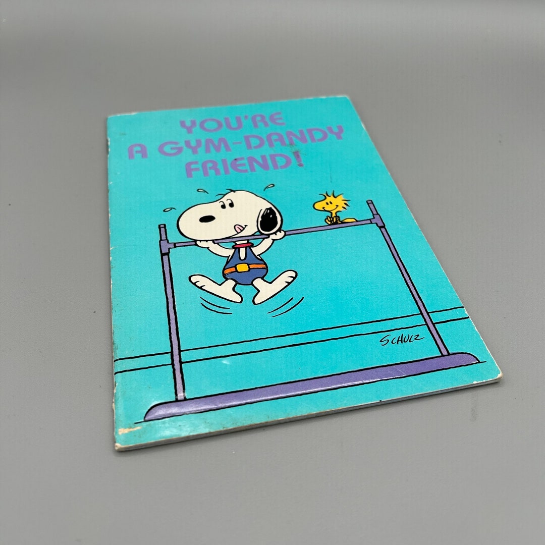 Vintage Snoopy Greeting Card Booklet. Friendship Card. Hallmark Peanuts ...