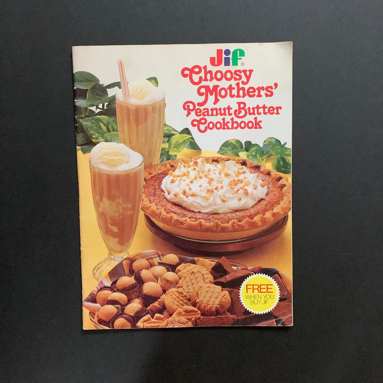 Vintage Jif Cookbook. Choosy Mothers' Peanut Butter - Etsy