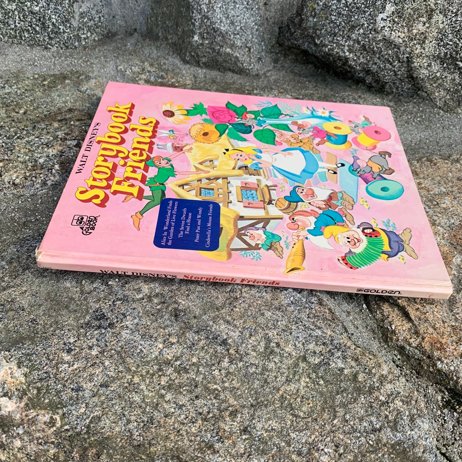 Walt Disney's Storybook Friends, Large Vintage Golden Book. Alice in ...