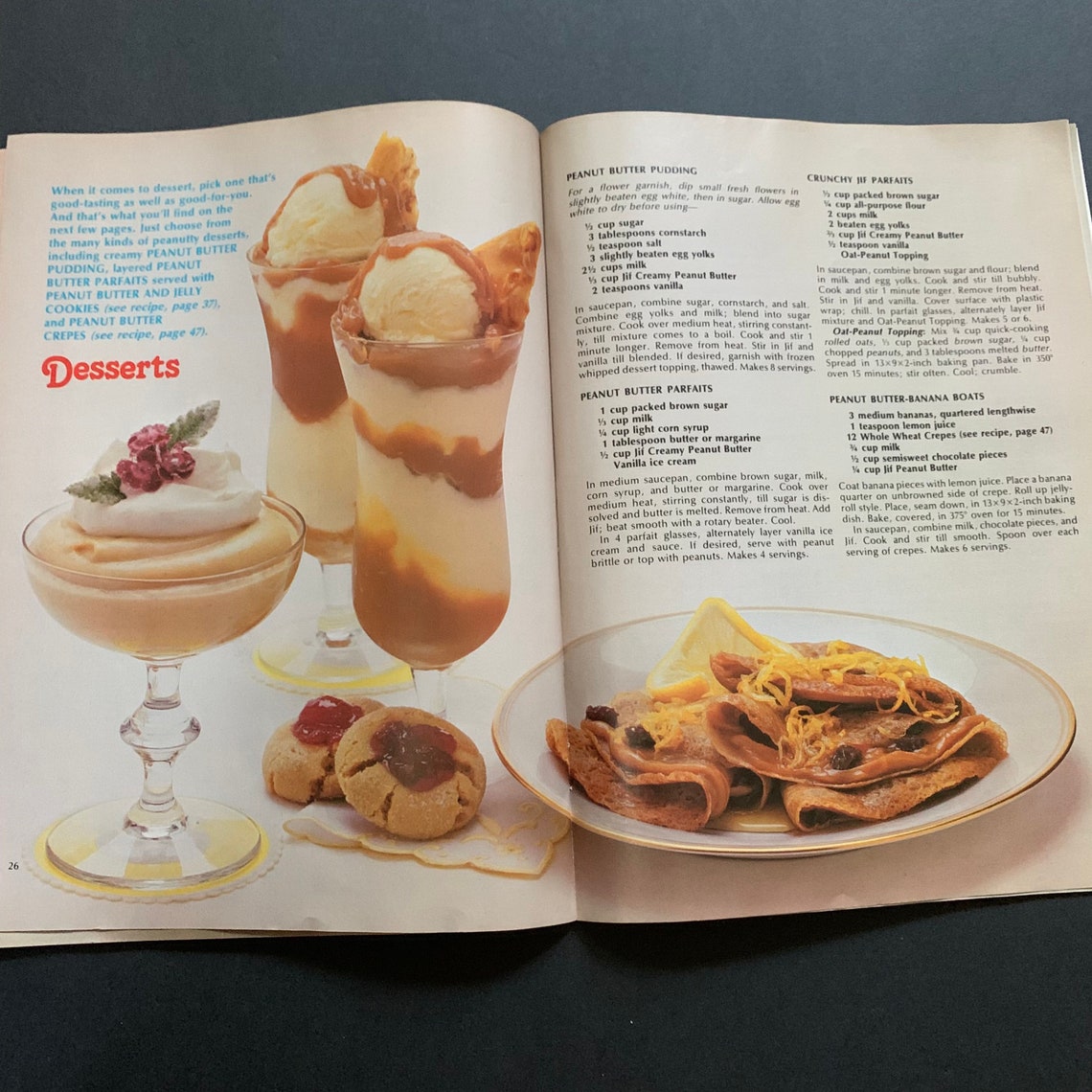 Vintage Jif Cookbook. Choosy Mothers' Peanut Butter - Etsy