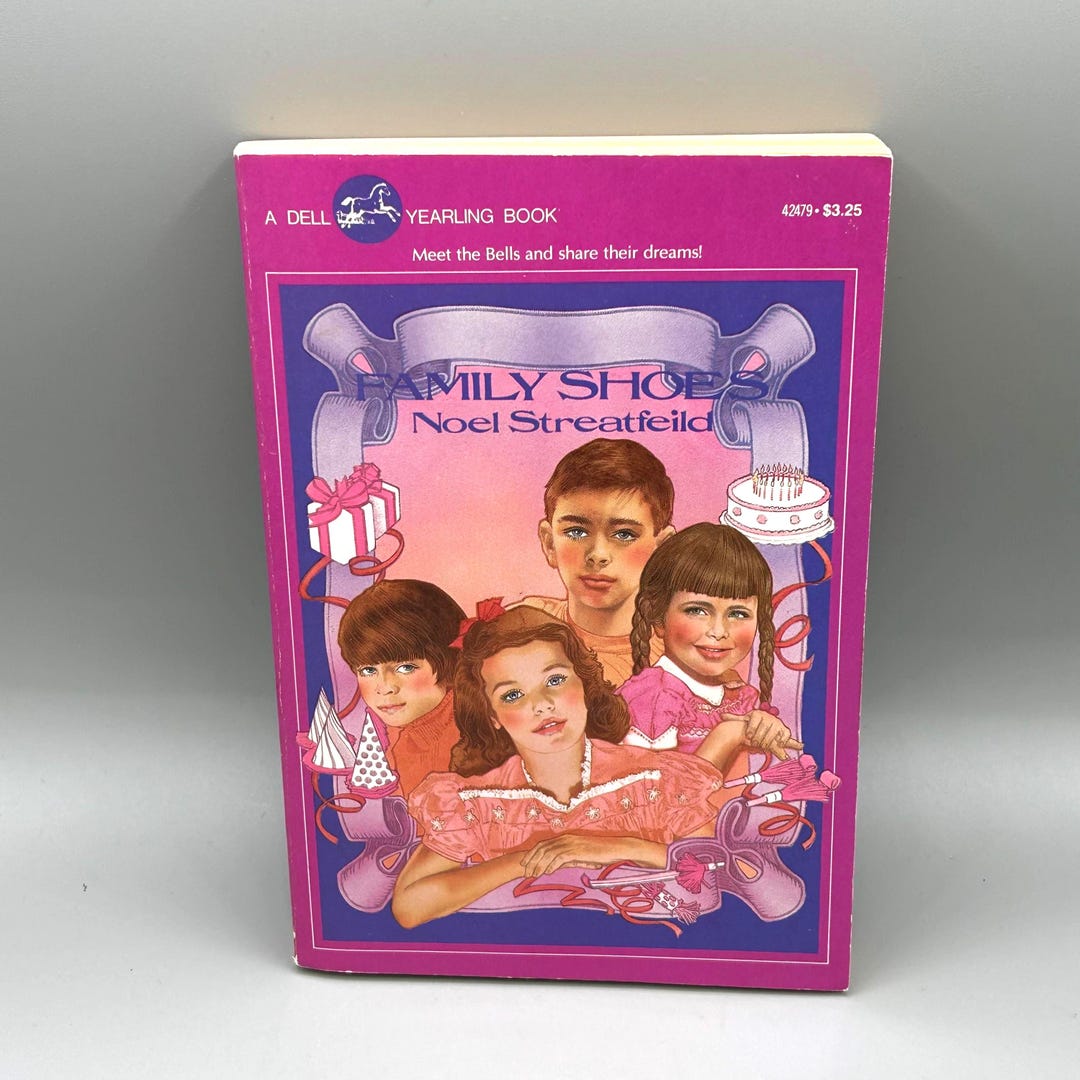 Family Shoes. Vintage Children's Book by Noel Streatfeild. Dell ...