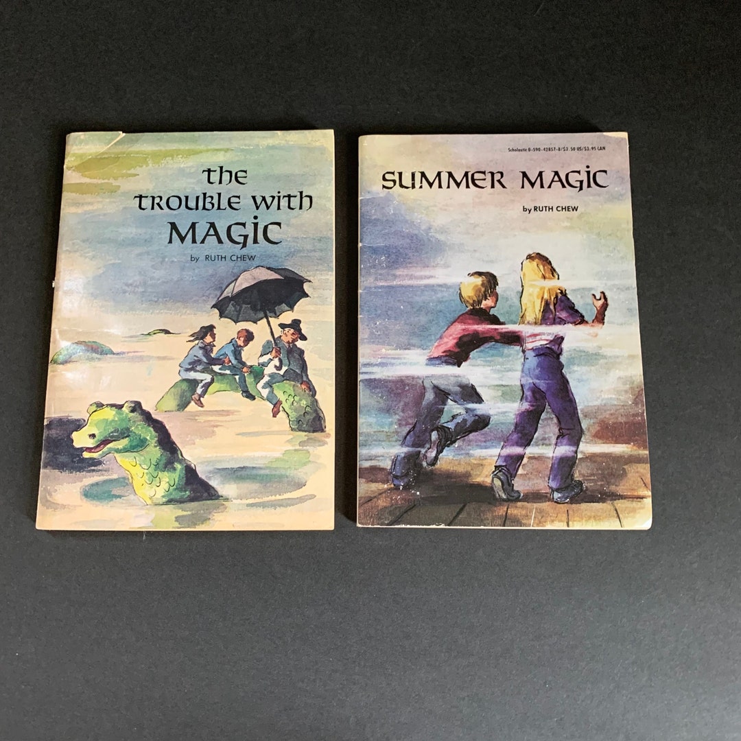 The Trouble With Magic. Summer Magic. Ruth Chew Magic Books. 1970s ...