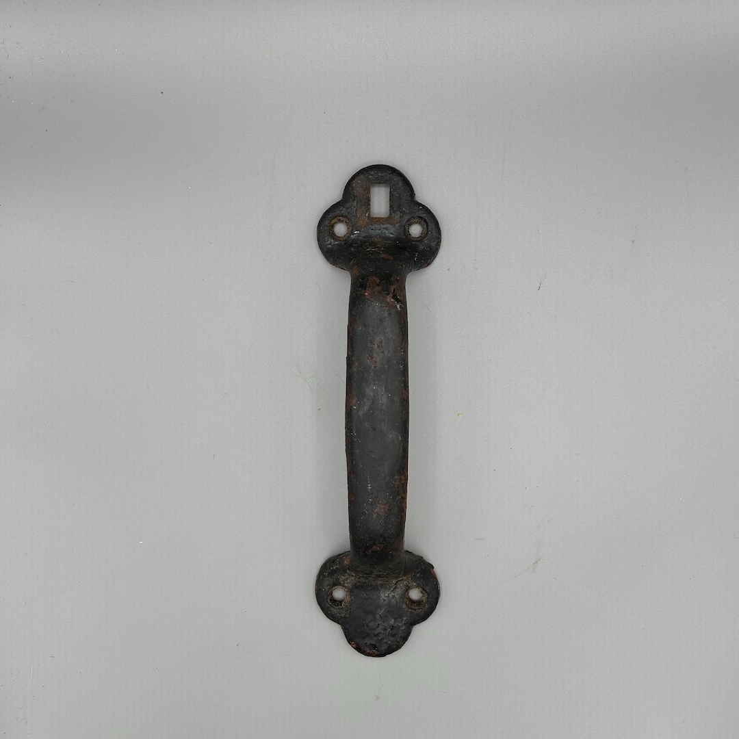 Cast Iron Door Handle. Rustic Hardware. Vintage Door Handle. - Etsy