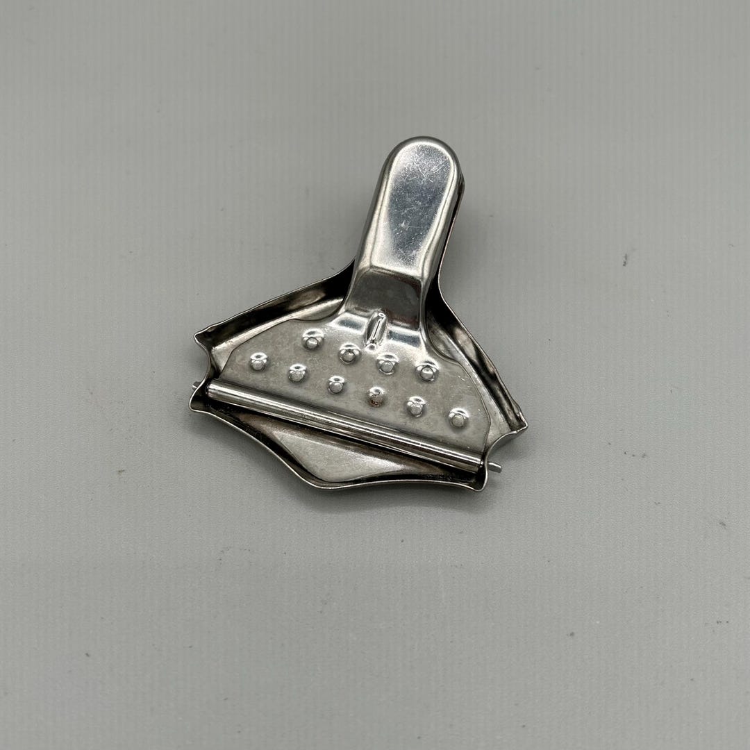 Vintage Lemon Slice Squeezer. Stainless Steel. Bar Accessories. Vintage ...