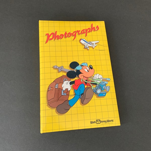 Mickey Mouse Photo Album - Etsy