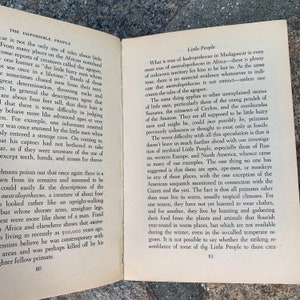 The Impossible People. A History Natural and Unnatural of Beings ...