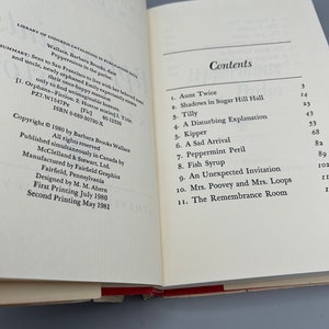 Peppermints in the Parlor. by Barbara Brooks Wallace. Autographed Copy ...