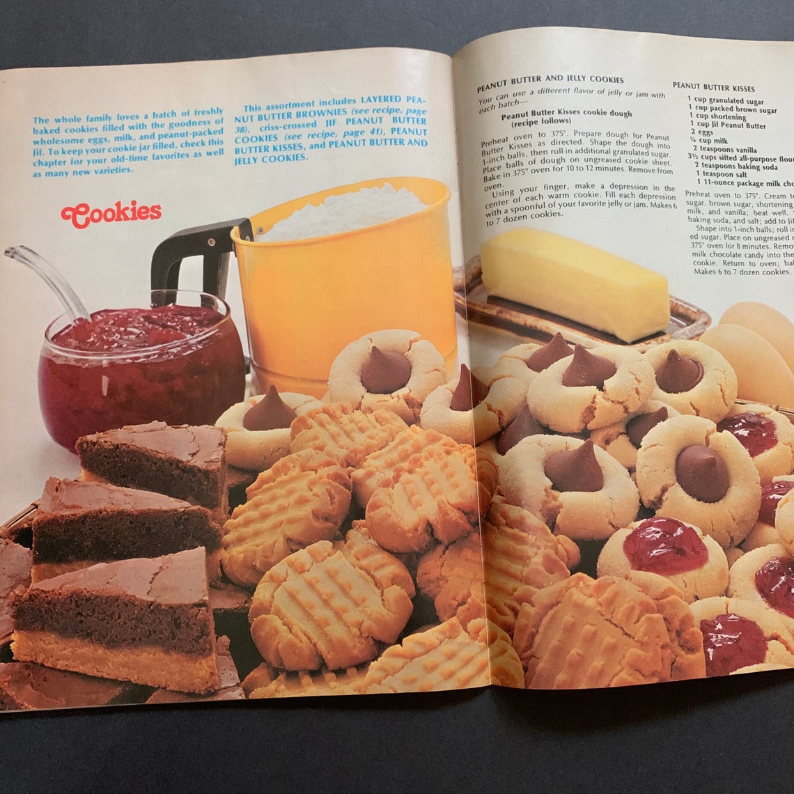 Vintage Jif Cookbook. Choosy Mothers' Peanut Butter - Etsy