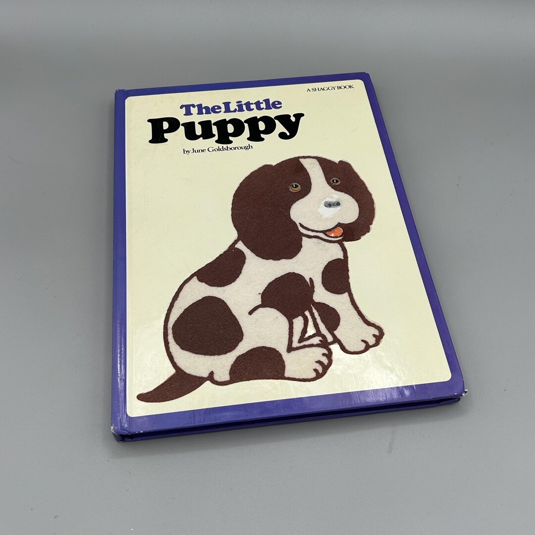 The Little Puppy. A Shaggy Book. by June Goldsborough. 1982. - Etsy