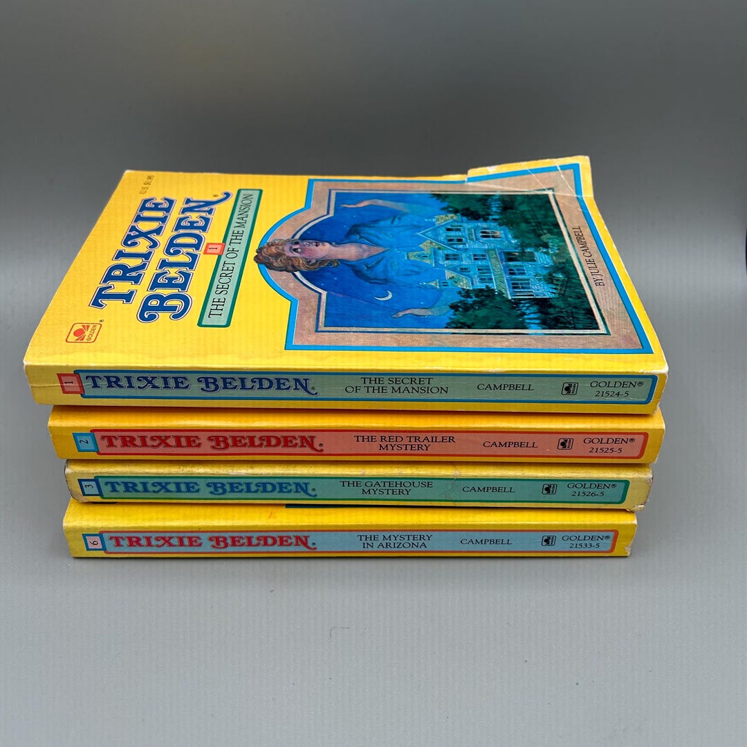 Trixie Belden Vintage Book. A Golden Book. Various Titles Available ...