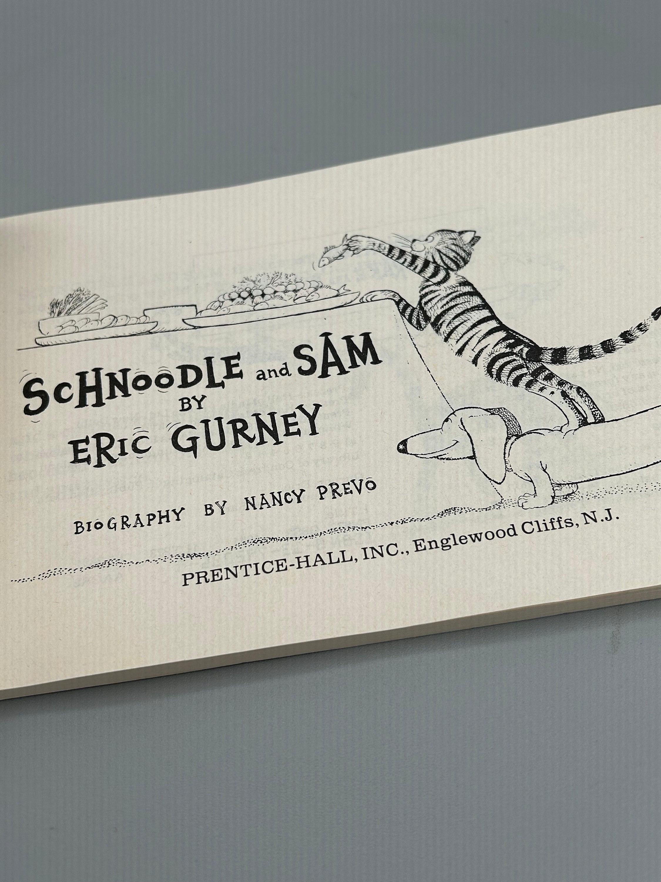 Schnoodle and Sam. by Eric Gurney. Cat Comics. 1981. - Etsy