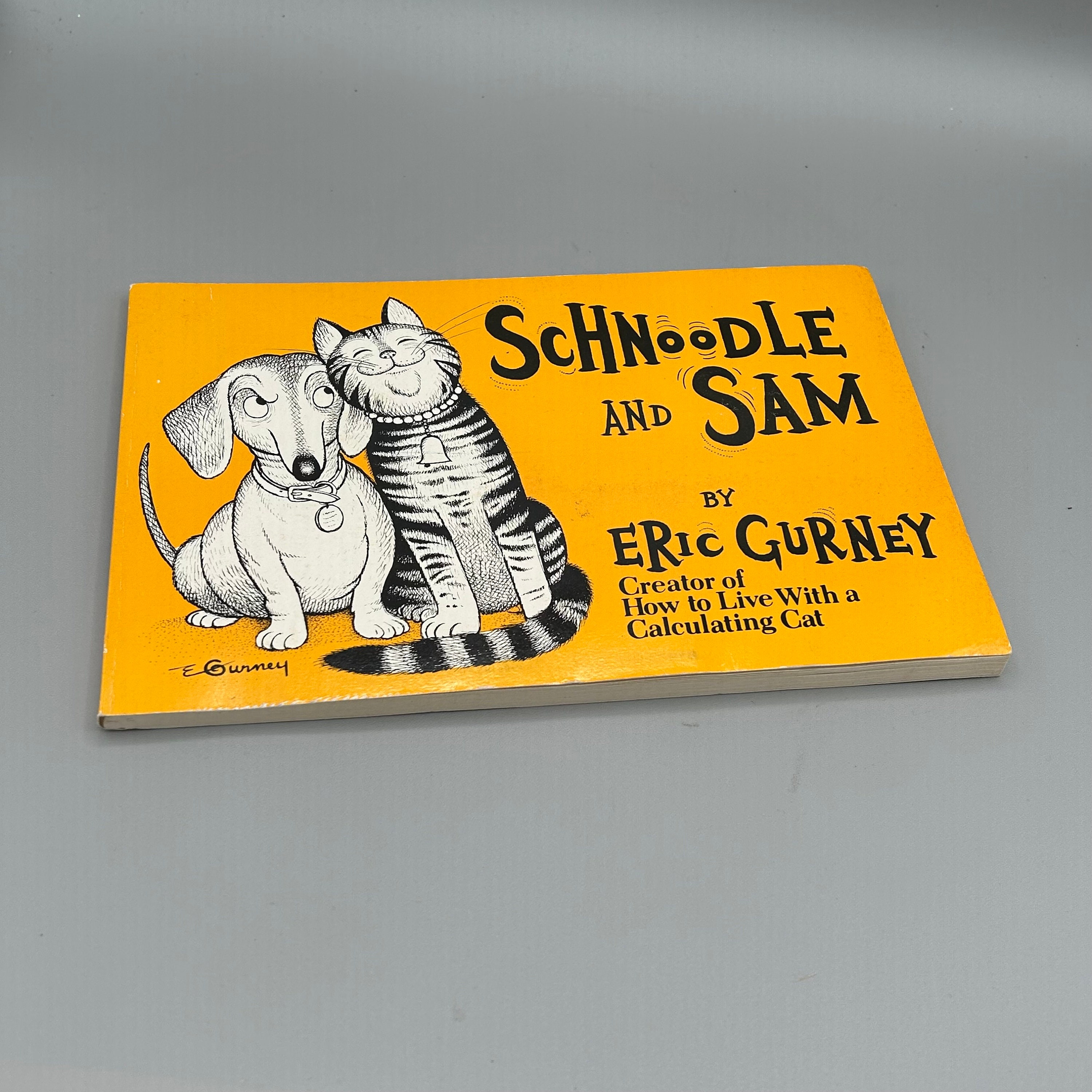 Schnoodle and Sam. by Eric Gurney. Cat Comics. 1981. - Etsy