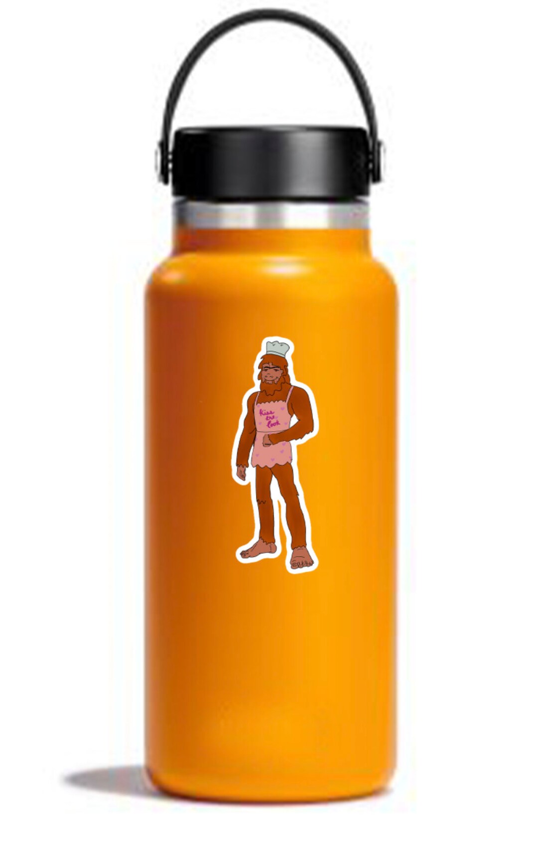 Bigfoot Cooking Decal Bigfoot Baking Decal Sasquatch Decal Sasquatch ...