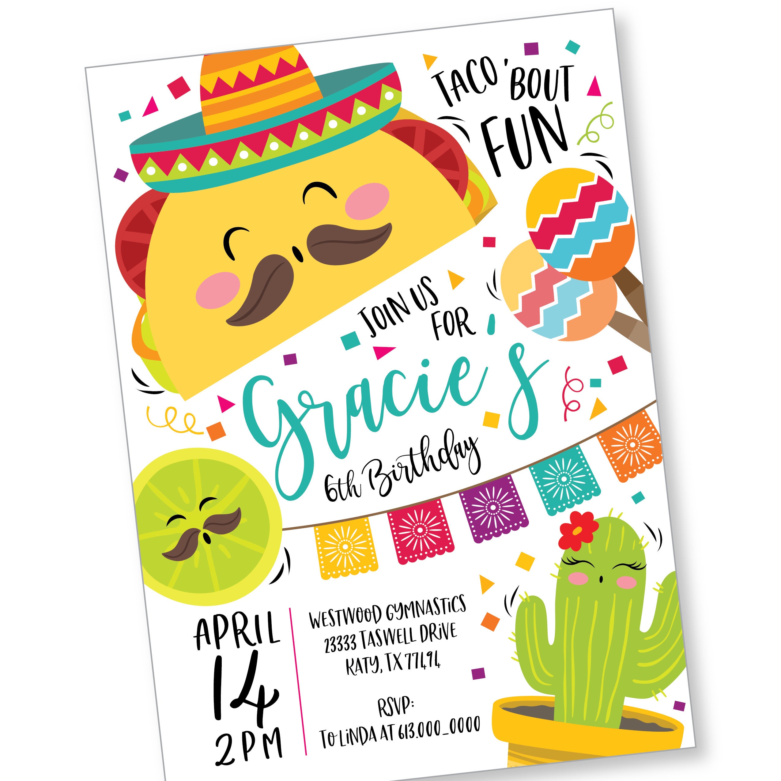 Fiesta Mexicana Invitation Template
