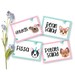 Dog Tent Cards or Labels Customized Printable DIY Place Cards Dog Food ...