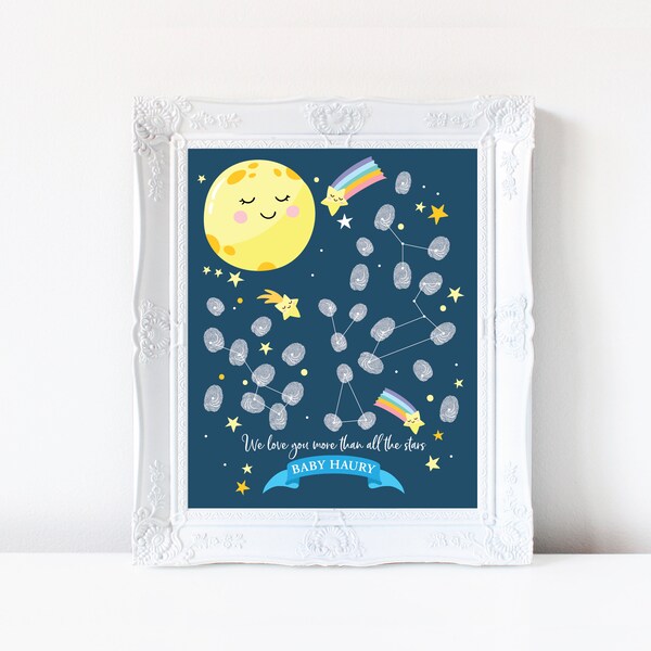 Baby Fingerprint - Etsy