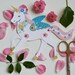 Articulated Paper Unicorn / Paper Puppet / Party Favor / Paper Unicorn ...