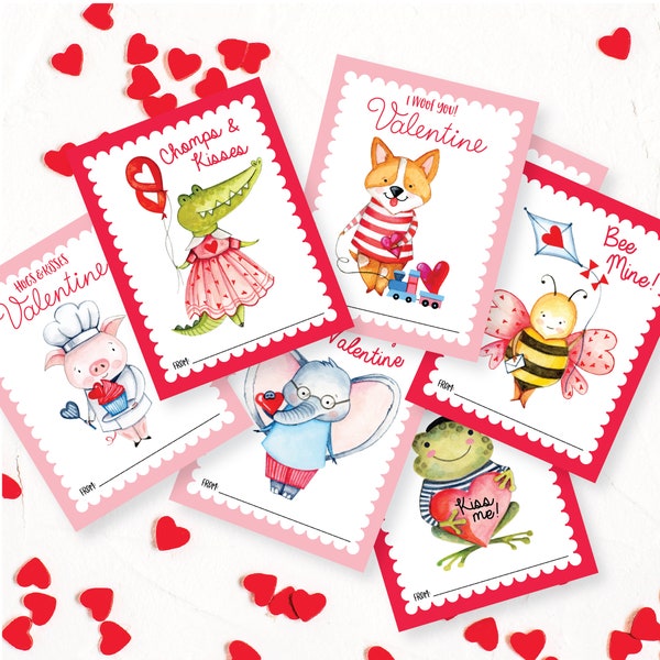 Classroom Valentines - Etsy