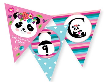 Panda Birthday Party | Etsy