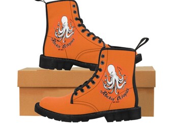 Canvas Work Boots | Etsy