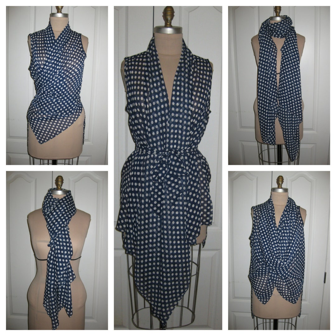 Multi-functional Wrap That Can Be Worn 20 Different Ways, From Summer ...