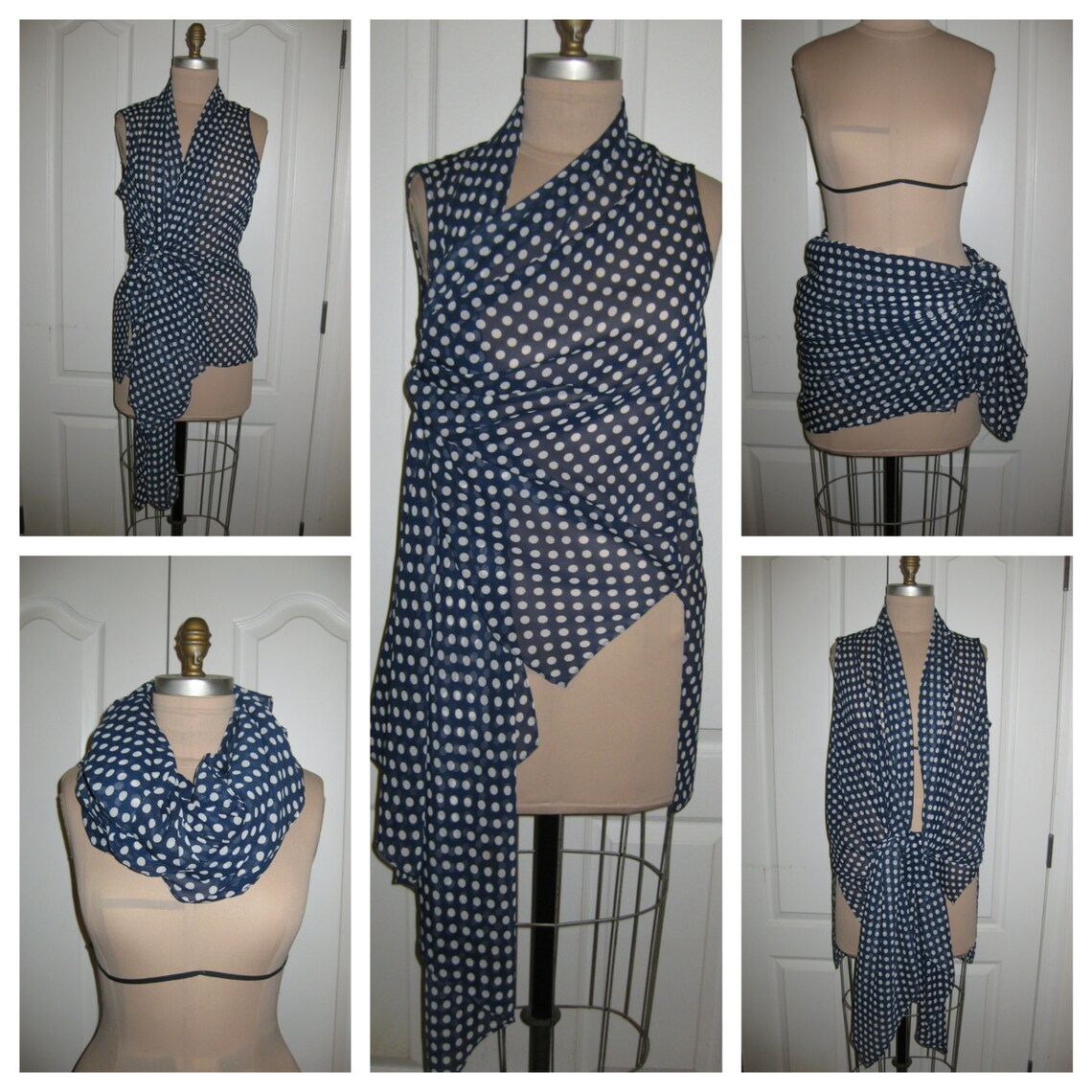 Multi-functional Wrap That Can Be Worn 20 Different Ways, From Summer ...