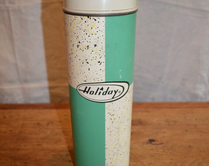 Sale Great Vintage THERMOS. Retro Colours. With Cup. Made by - Etsy