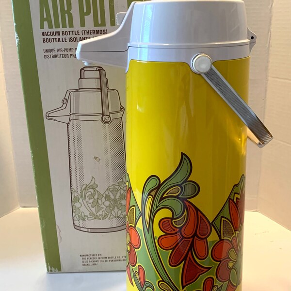 Yellow Thermos - Etsy