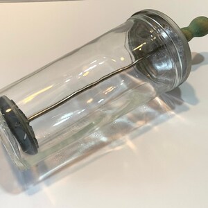Vintage TODDY MAKER, Glass MIXER With Metal Lid, Farmhouse Kitchen ...
