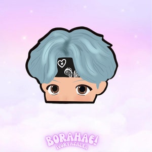 BTS Peeker Sticker - Etsy