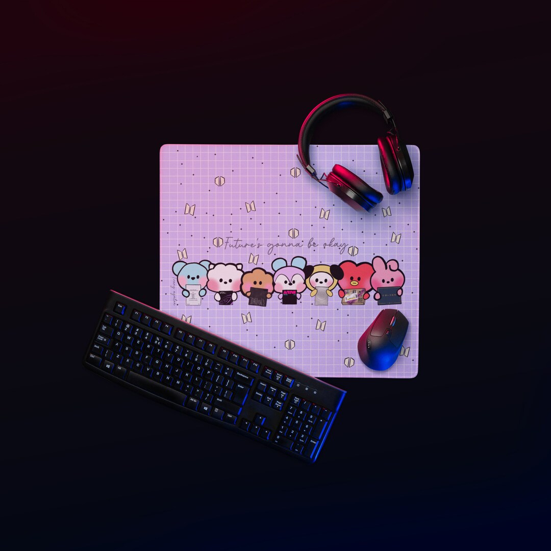 Kpop Gaming Mouse Pad 18 X 16 - Etsy