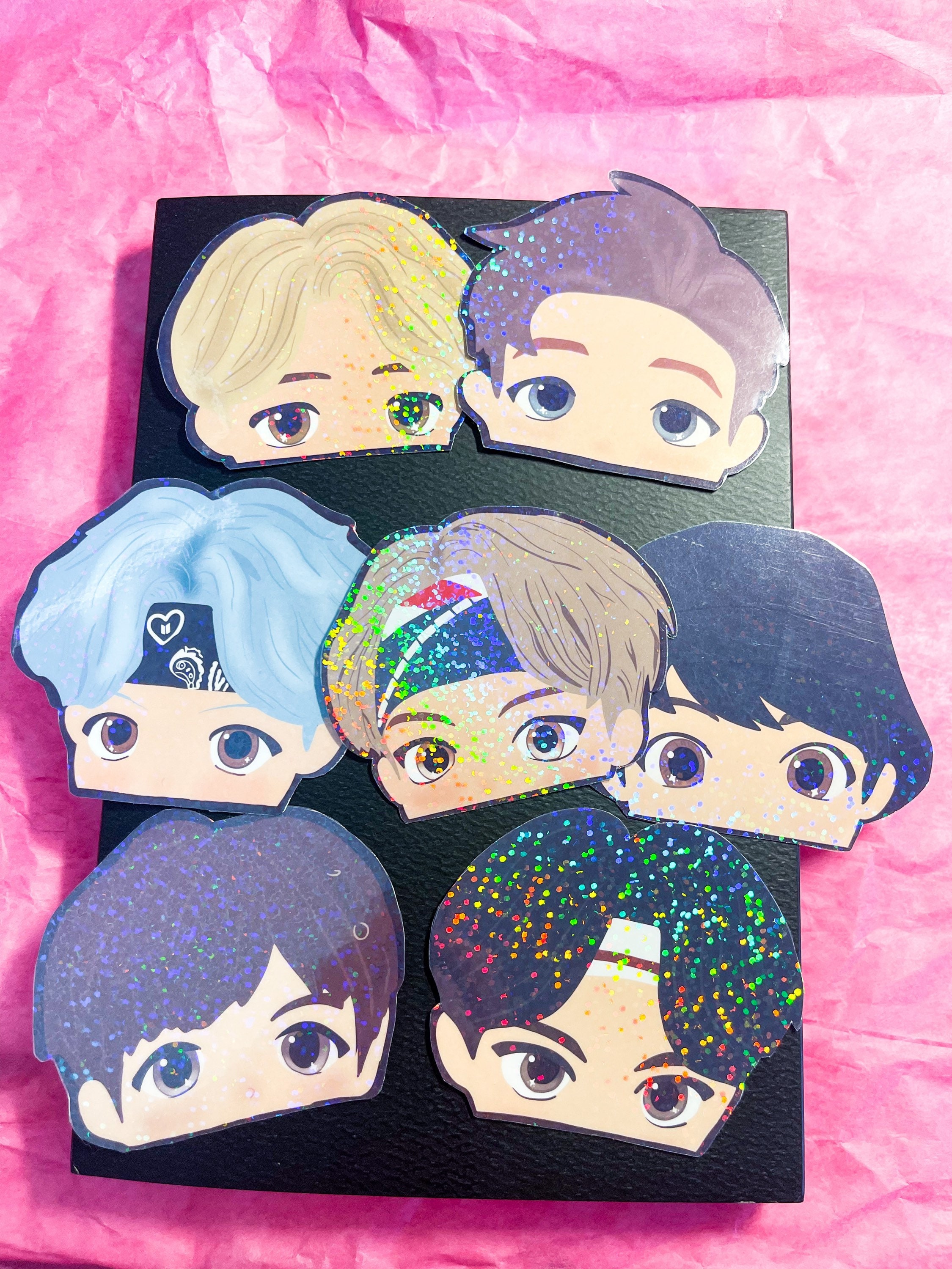 BTS Peeker Sticker | Etsy