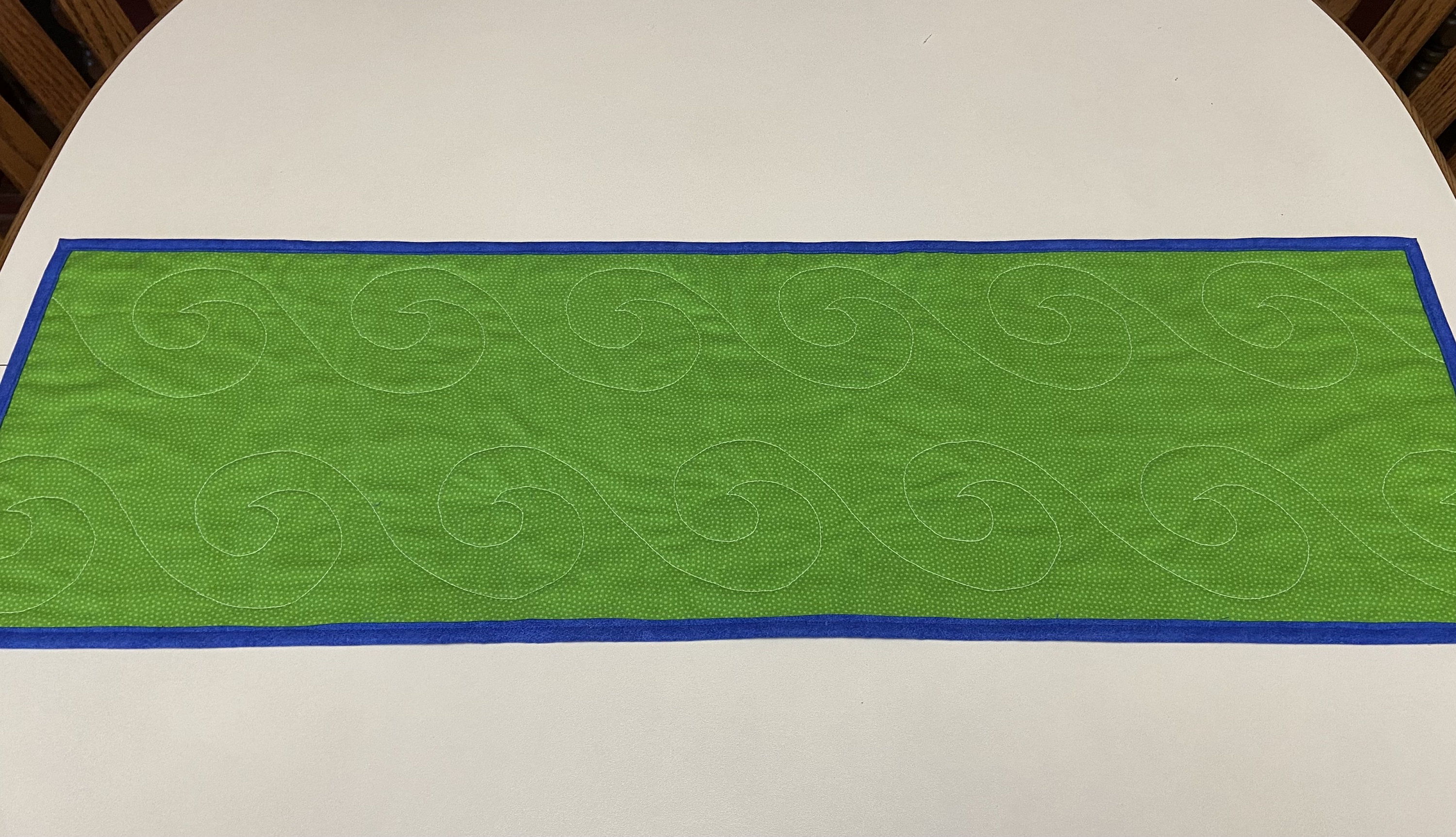 Quilted Pop Sickle Table Runner, Birthday Party Table Decor, Spring ...