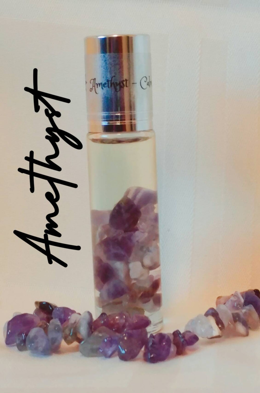 Amethyst Calming Aromatherapy Roller - Essential Oil Blend - Etsy
