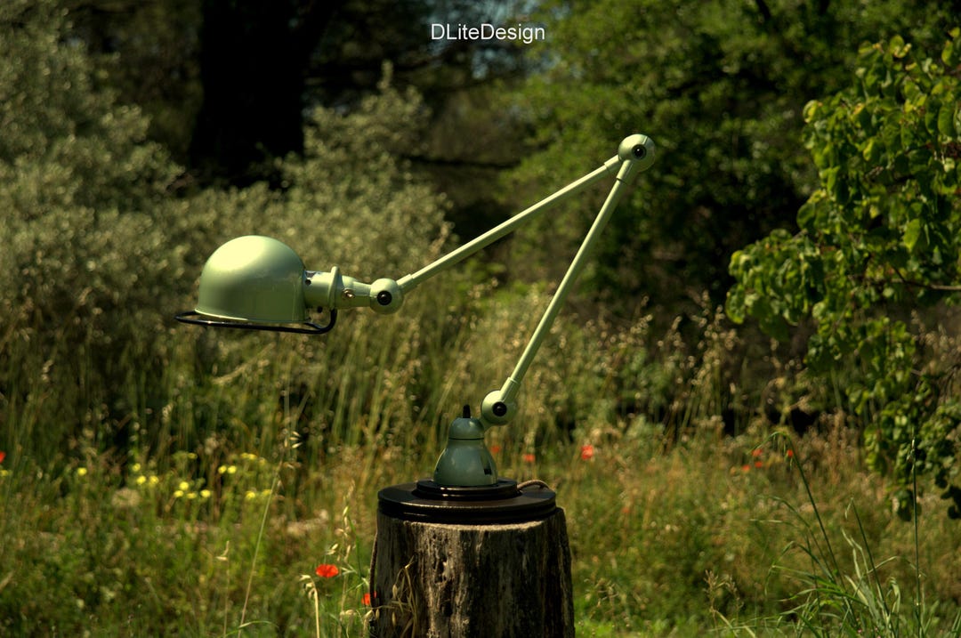 Jielde Desk Lamp, on Heavy Base, Fully Restored 1980 Industrial Vintage ...