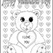 DIGITAL DOWNLOAD** Valentines Day Coloring Pages #1 Gifts Set ** - Etsy