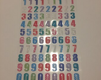 Scrapbook numbers | Etsy