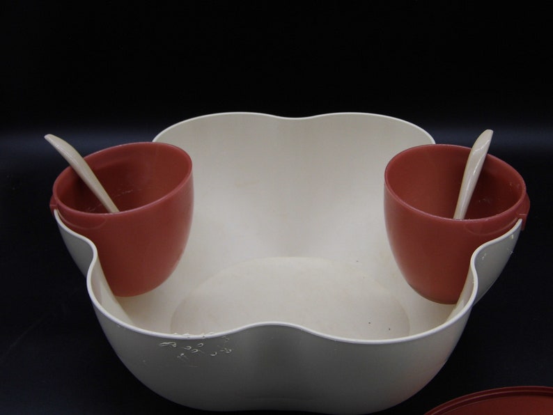 Tupperware Open Home Collection Chip Dip Salad Set - Etsy