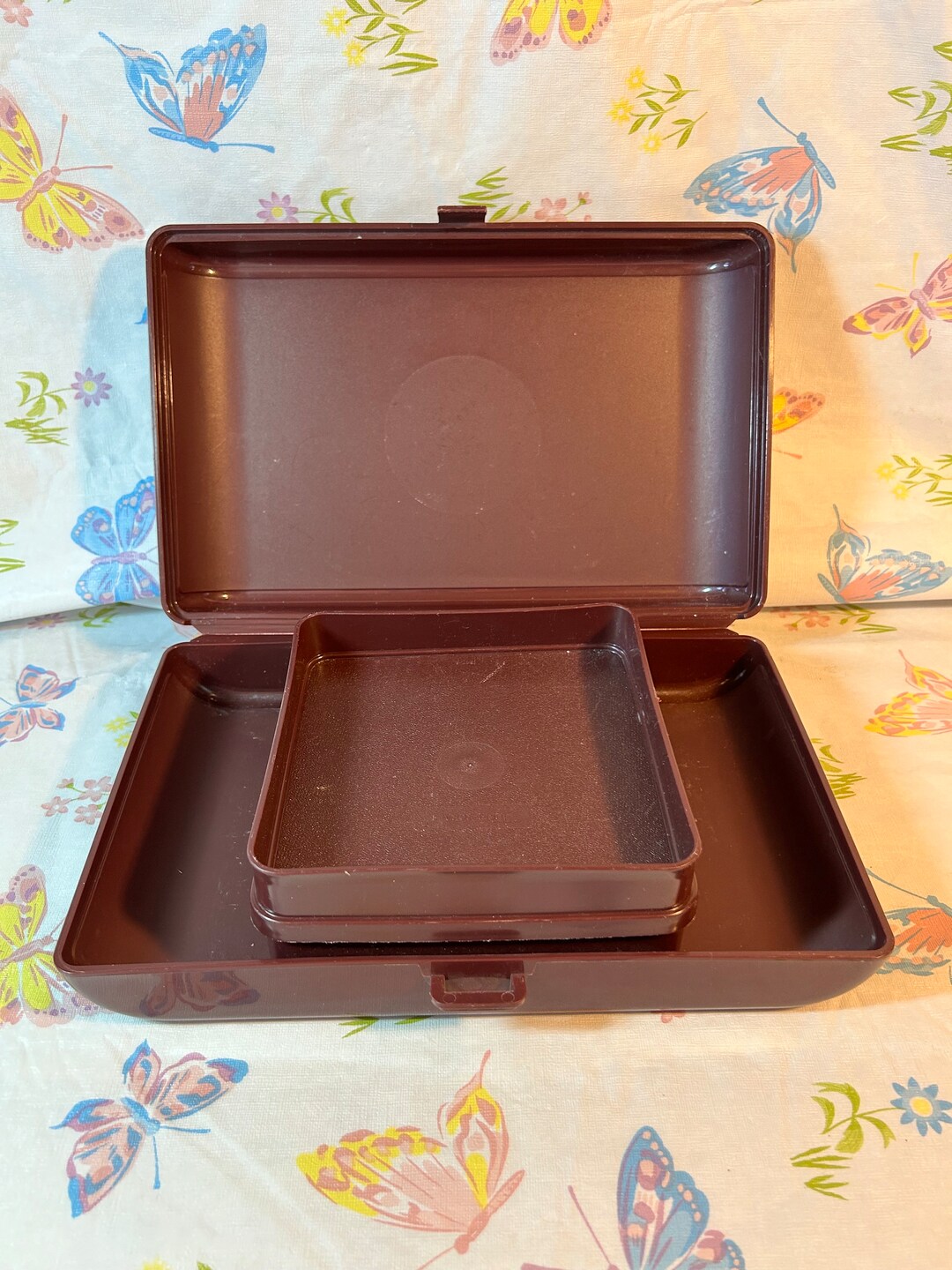 Vintage Tupperware Travel Case Snacklebox Lunchbox - Etsy