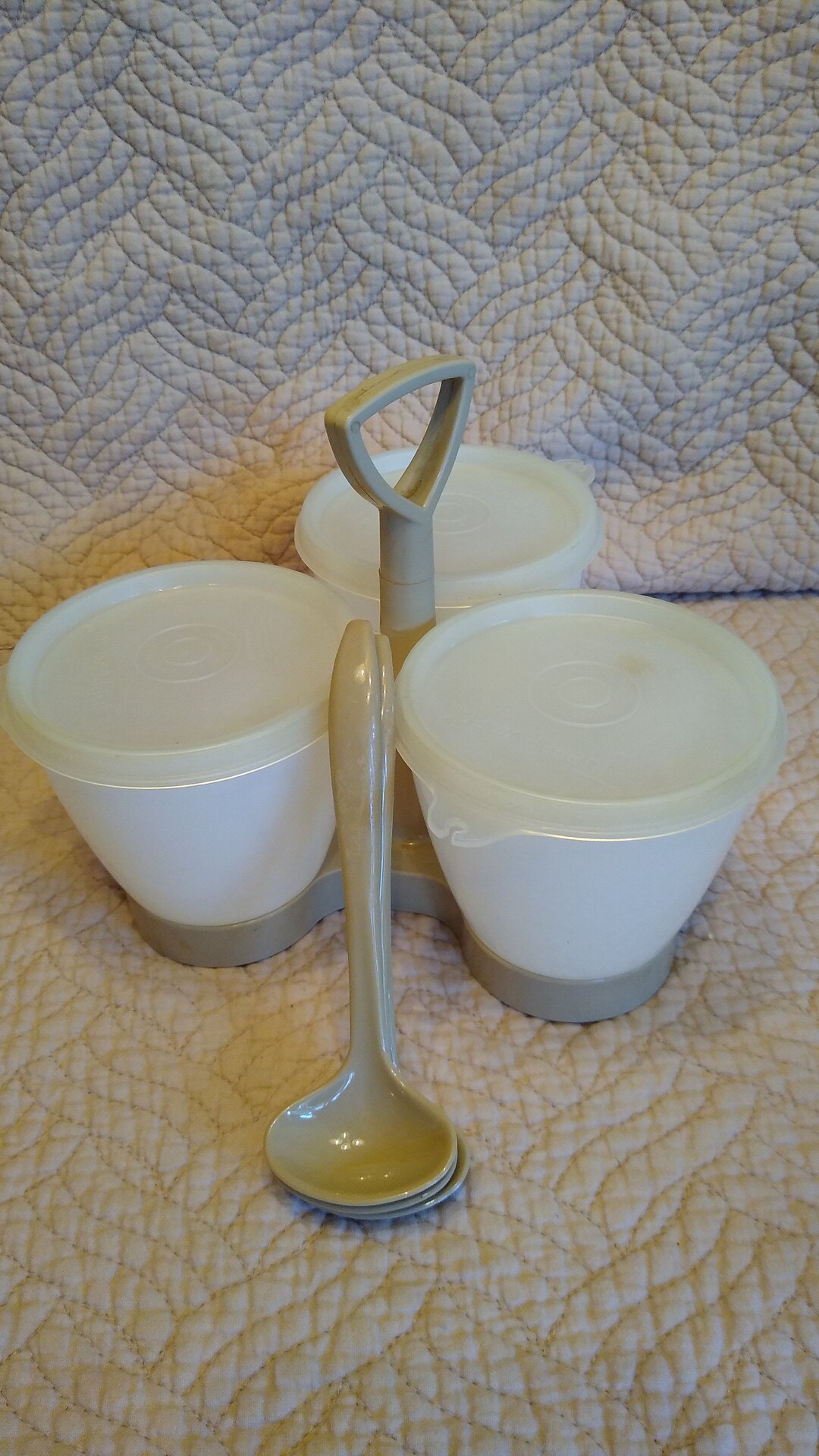 Complete Tupperware Condiment Caddy - Etsy