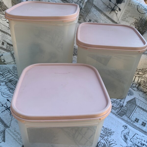 Tupperware Canisters - Etsy