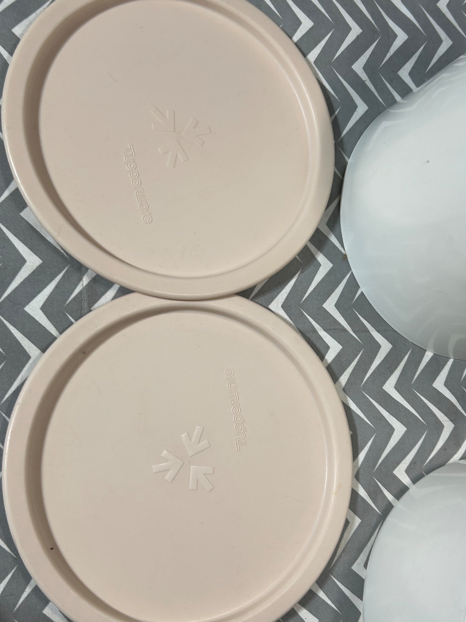 Tupperware Blush Pink Canister Set - Etsy