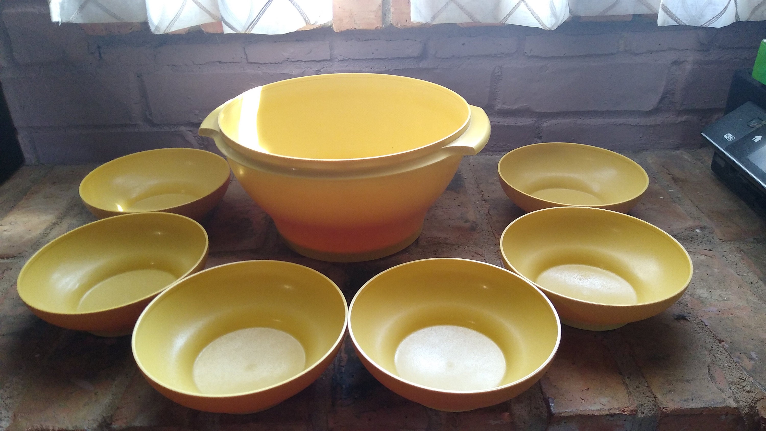 Tupperware Salad Bowl Set With Salad Forks - Etsy
