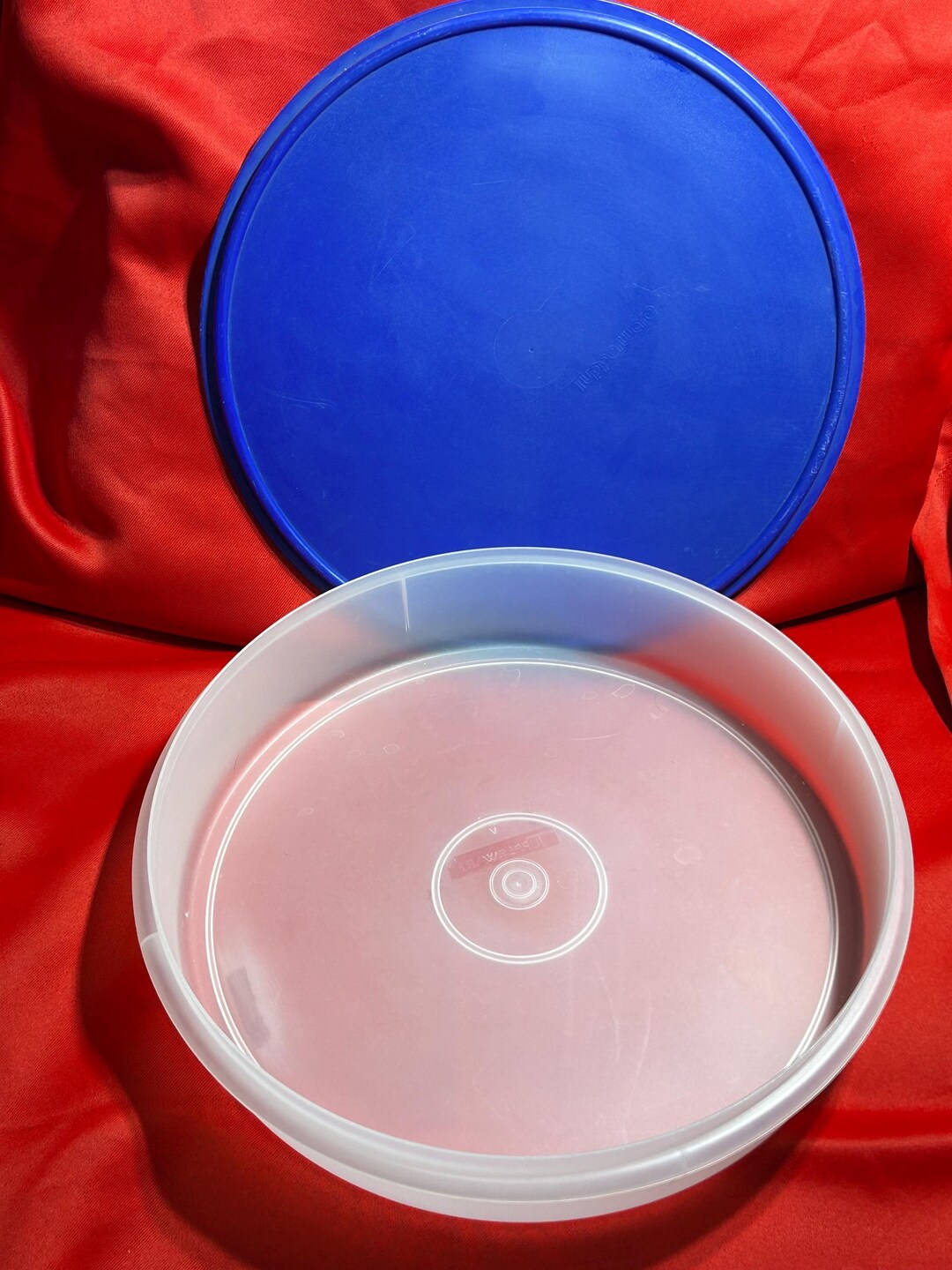 Tupperware 242 Round Keeper Cookie Keeper - Etsy